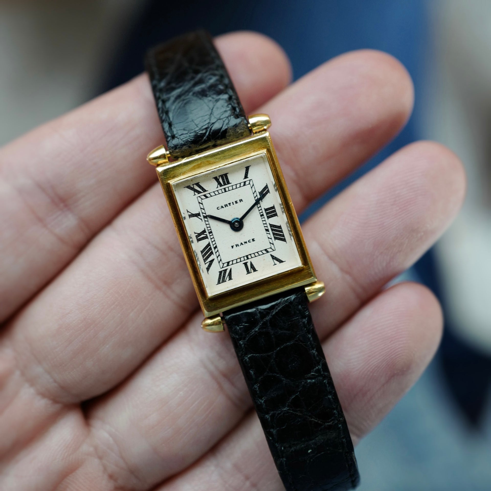 Cartier Tank Obus 18k YG – The Keystone Watches