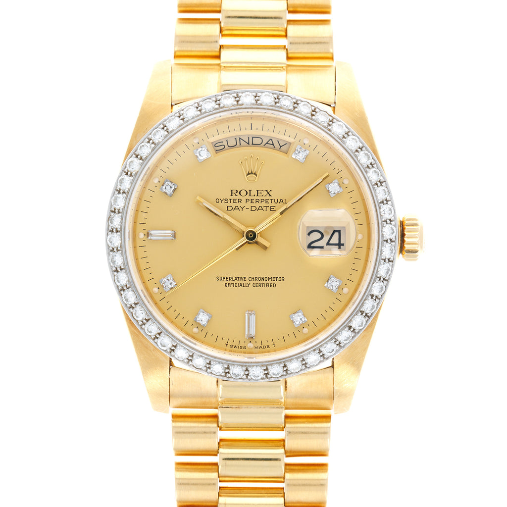 Rolex Day-Date 18048 18k YG – The Keystone Watches