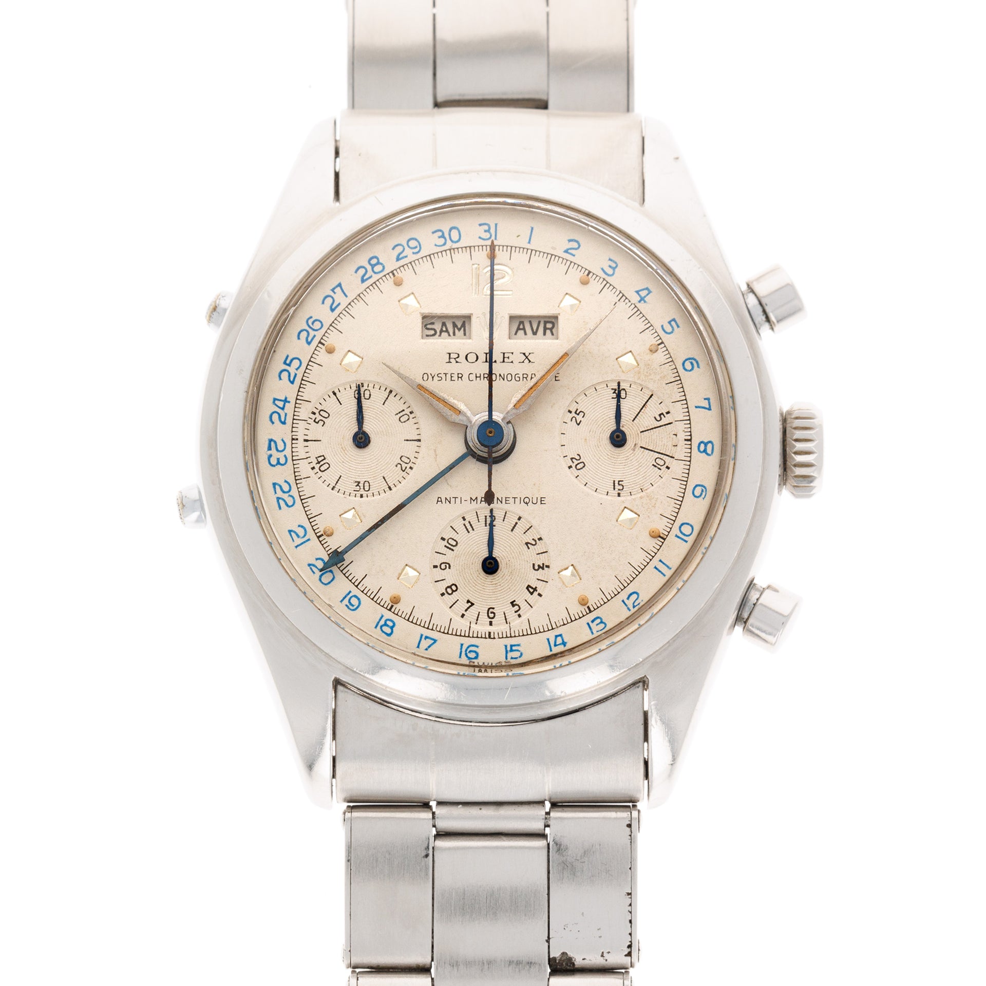 Rolex Oyster Chronographe Anti-Magnetique 6036 Steel – The Keystone Watches