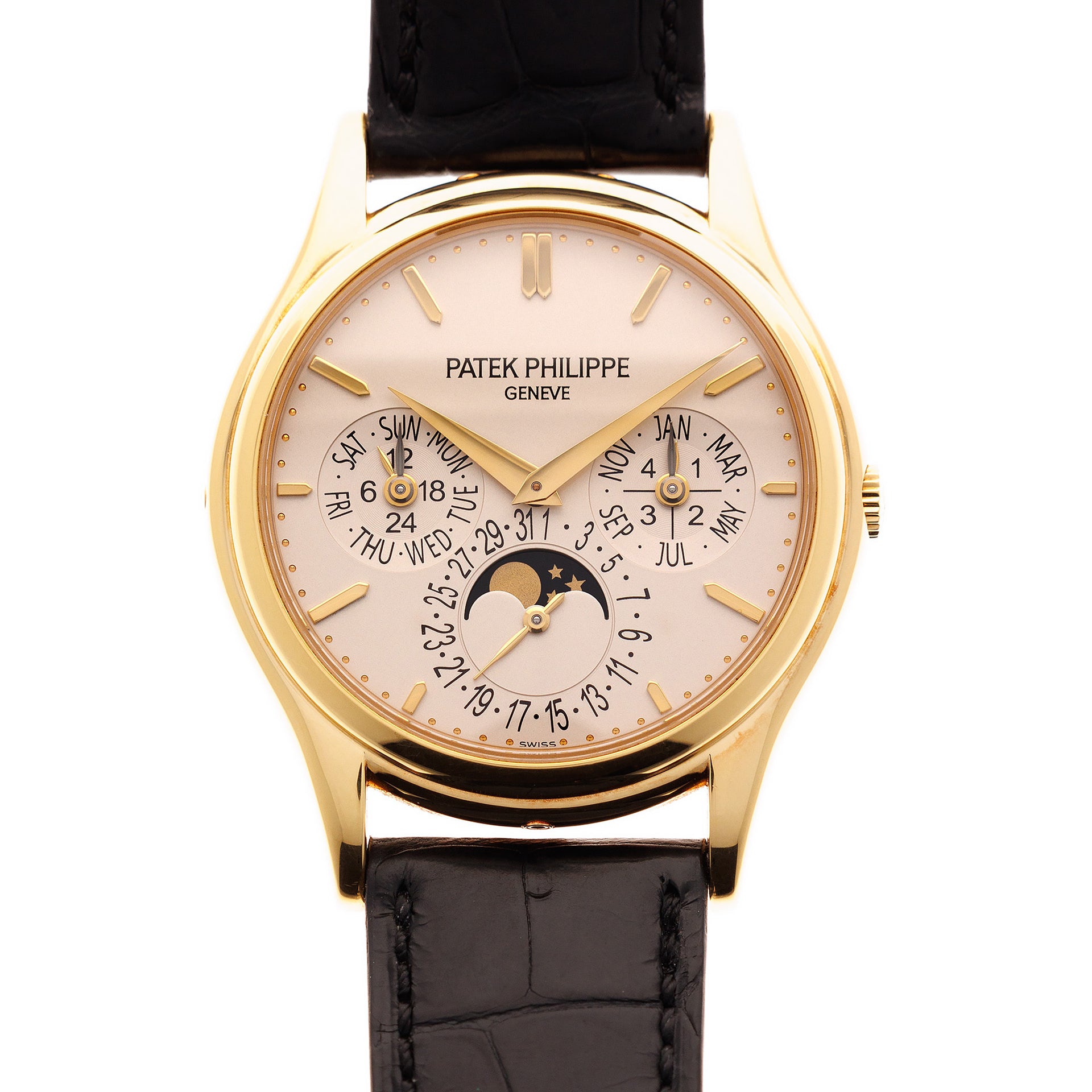 Patek Philippe Perpetual Calendar 5140J 18k YG – The Keystone Watches