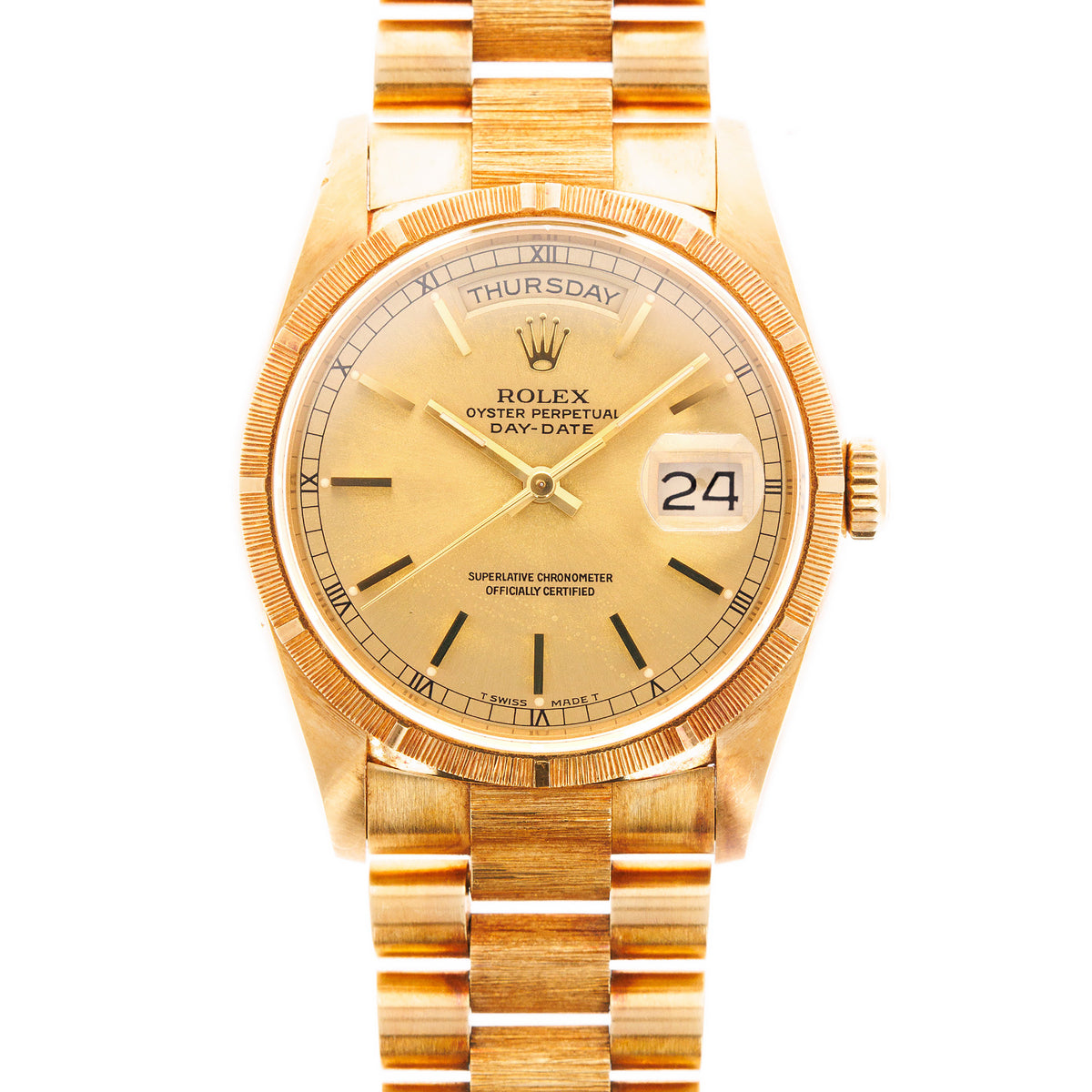 Rolex Day-Date 18248 18k YG – The Keystone Watches