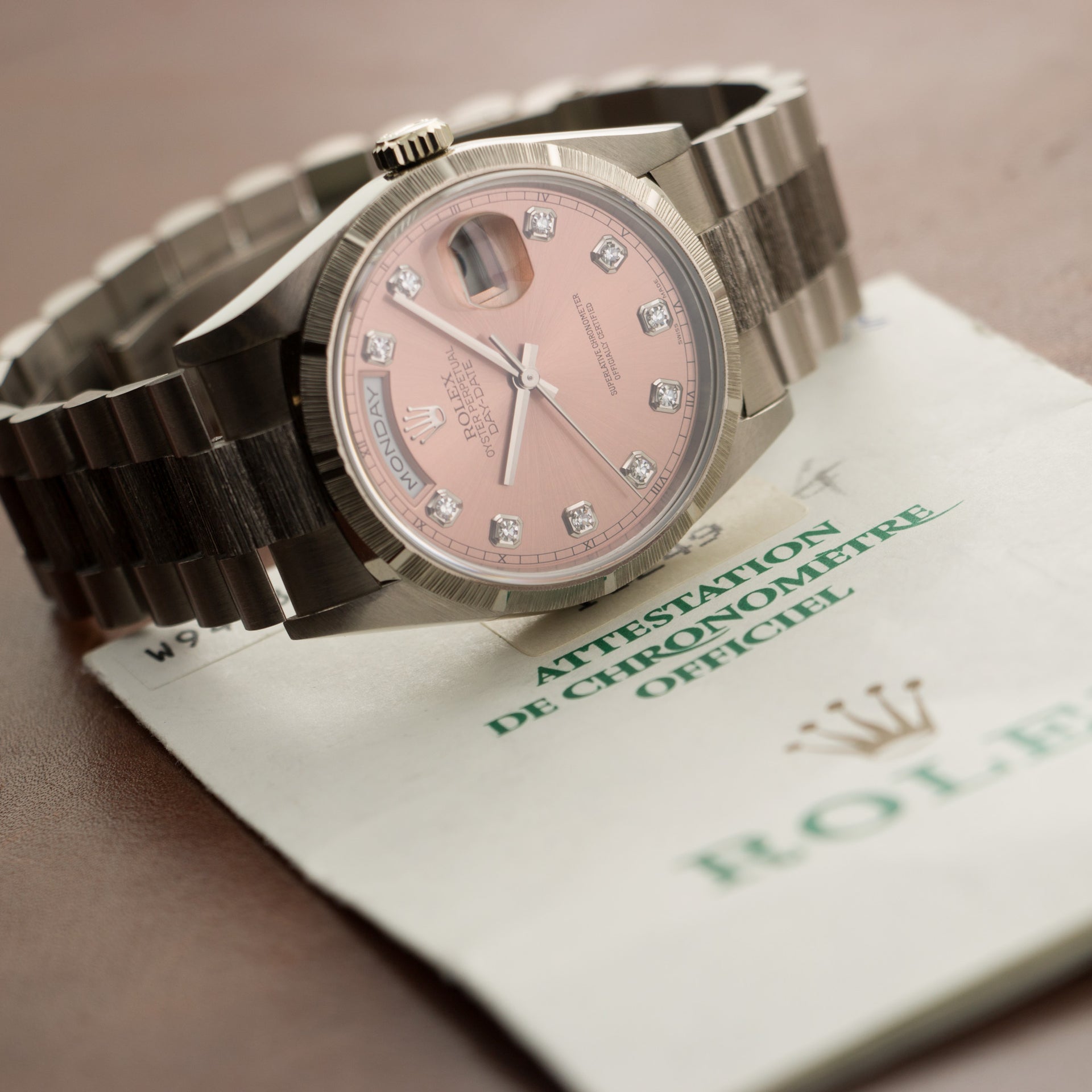 Rolex Day-Date 18249 18k WG – The Keystone Watches