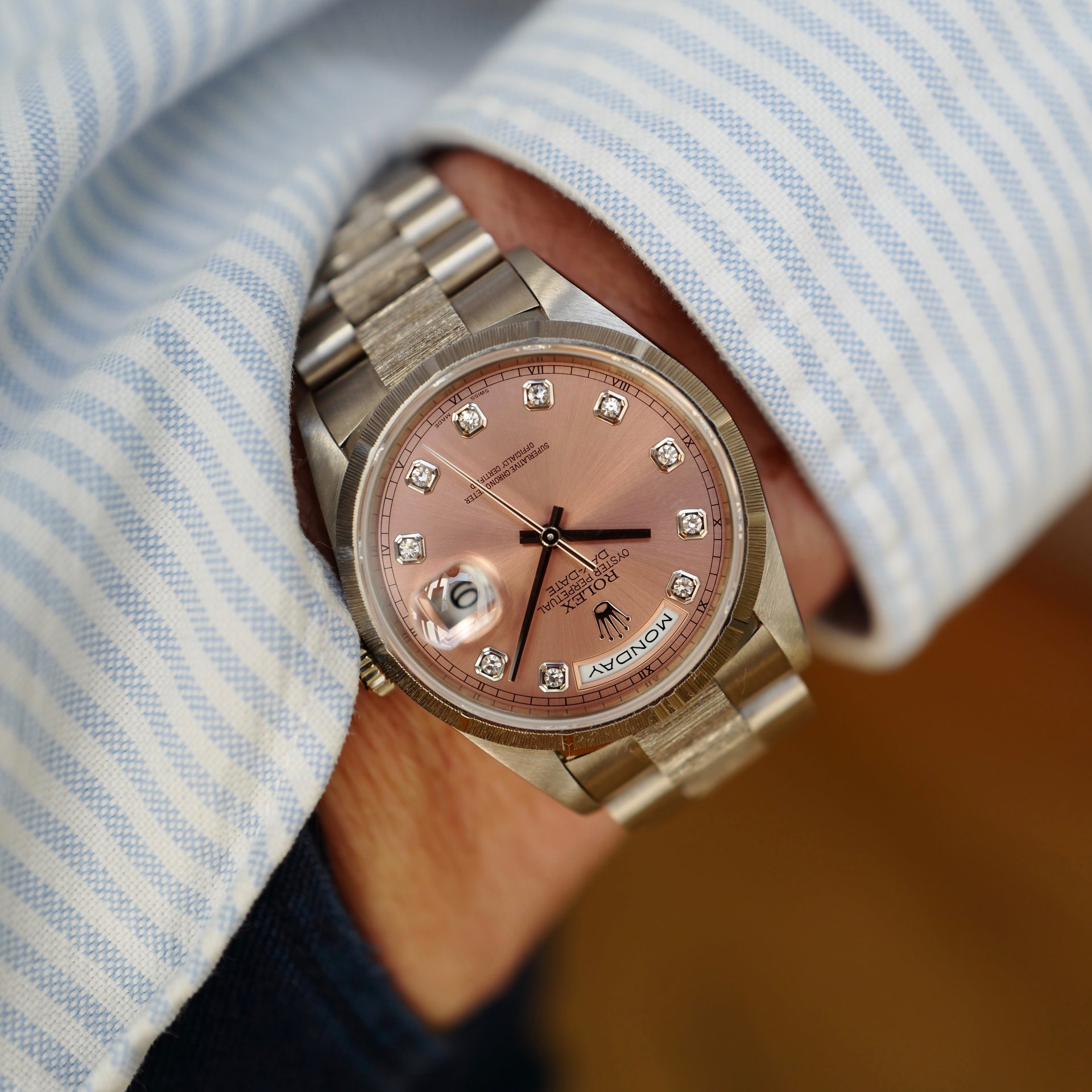 Rolex Day-Date 18249 18k WG – The Keystone Watches