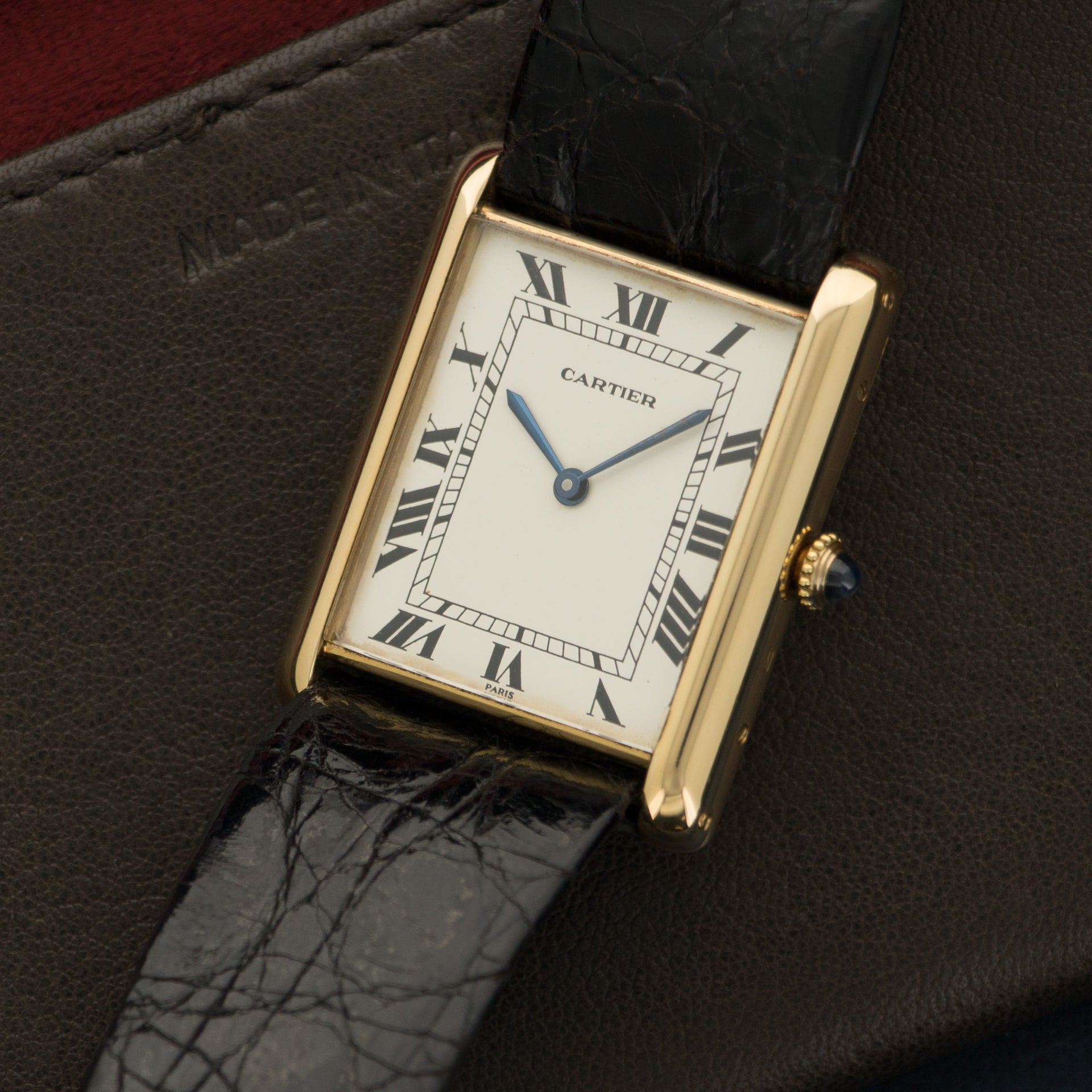 Cartier Tank N/A 18k YG – The Keystone Watches