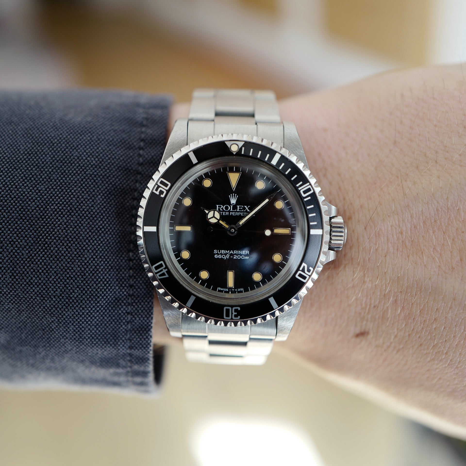 Rolex Submariner 5513 Steel – The Keystone Watches