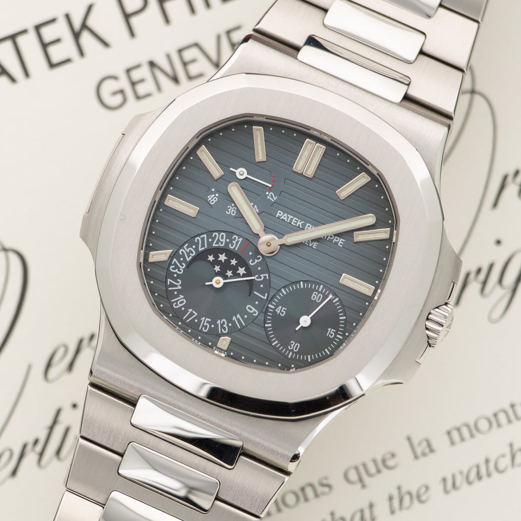 Patek Philippe Nautilus Moonphase 5712/1A Steel – The Keystone Watches