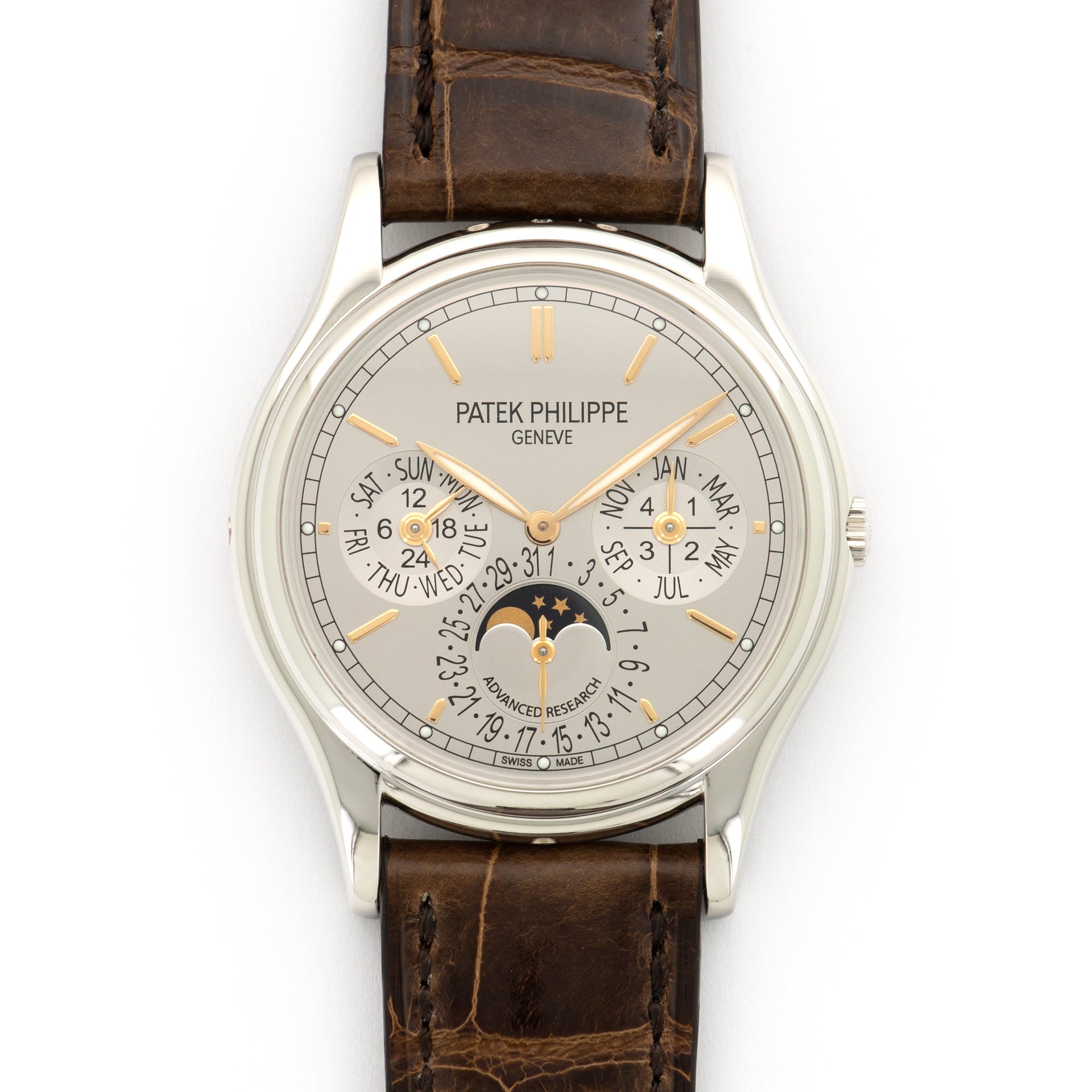 Patek Philippe Perpetual Calendar 5550P-001 Platinum – The Keystone Watches