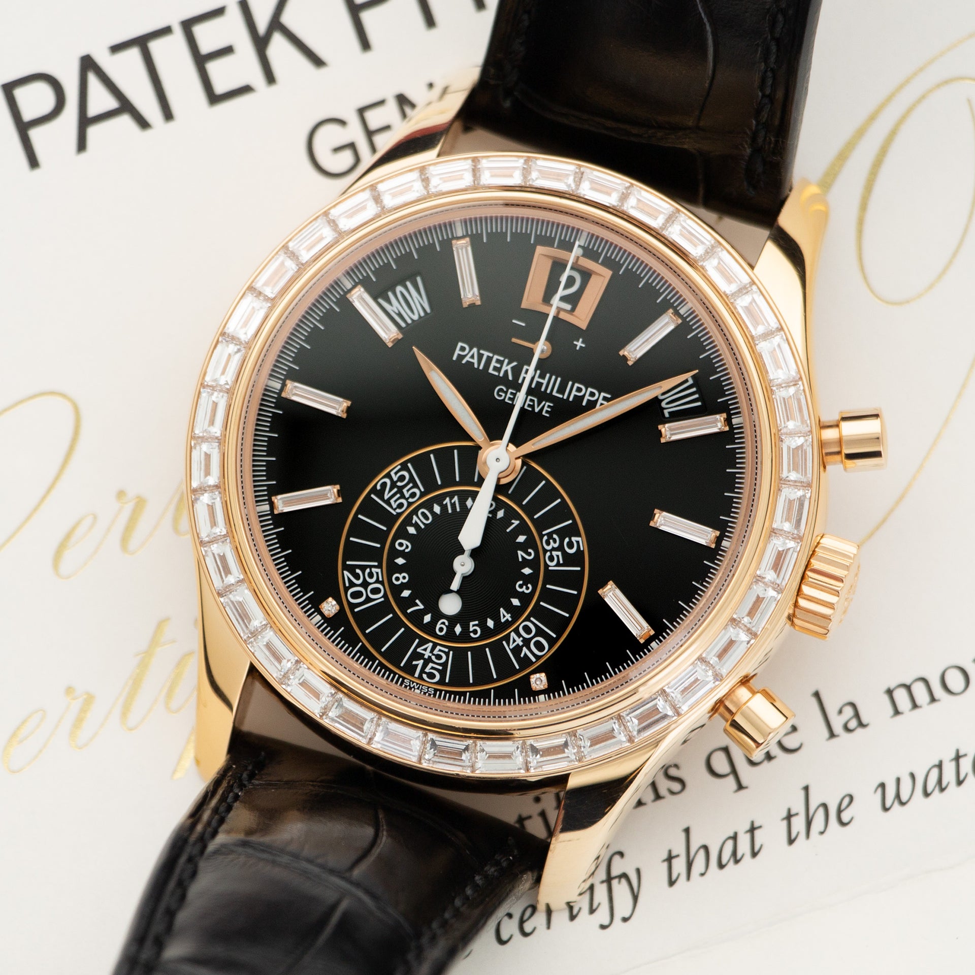 Patek Philippe Chronograph 5961R-010 18k RG – The Keystone Watches