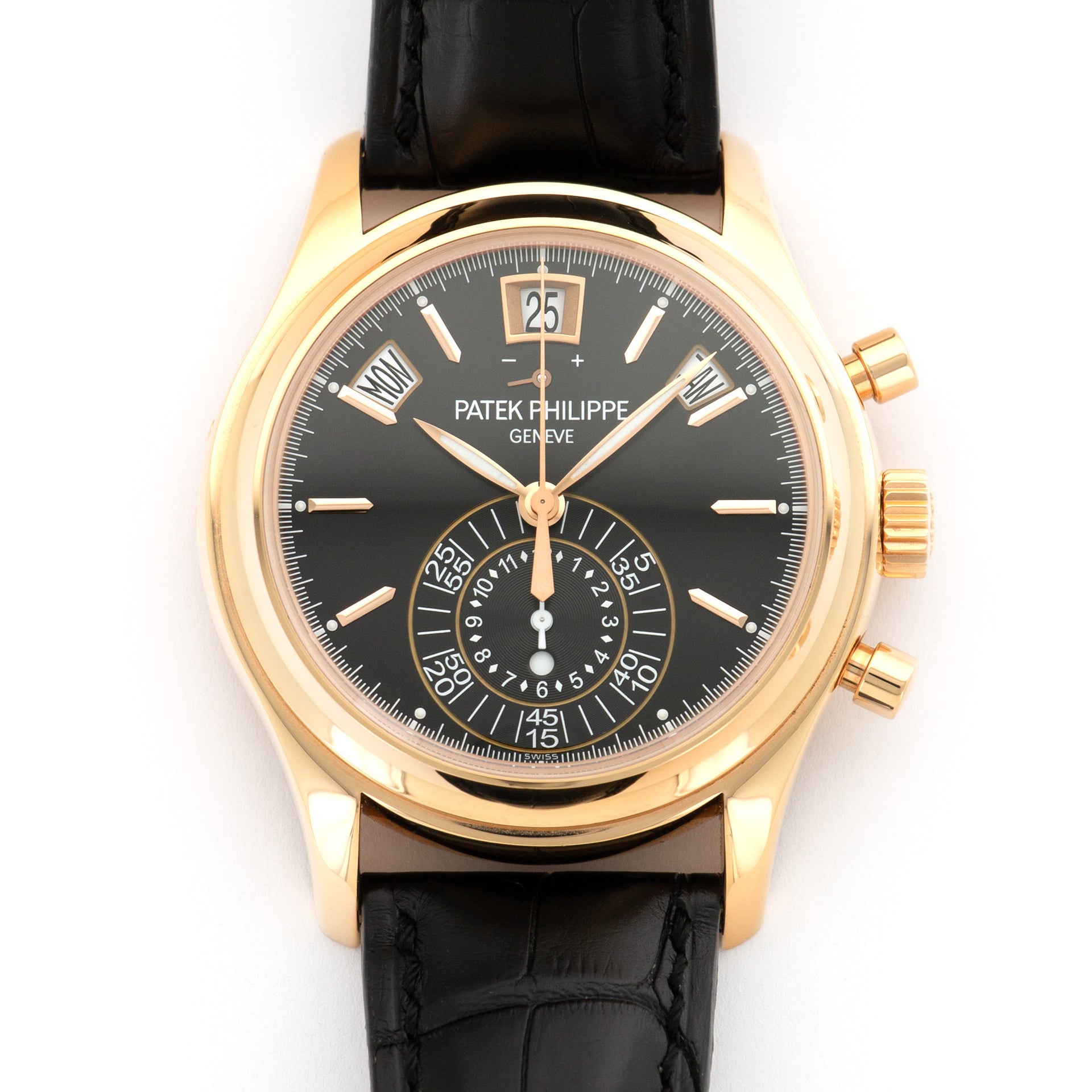 Patek Philippe Chronograph 5960R-010 18k RG – The Keystone Watches