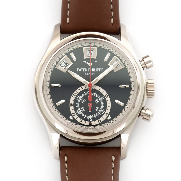 Patek Philippe Chronograph 5960G-001 18k WG – The Keystone Watches