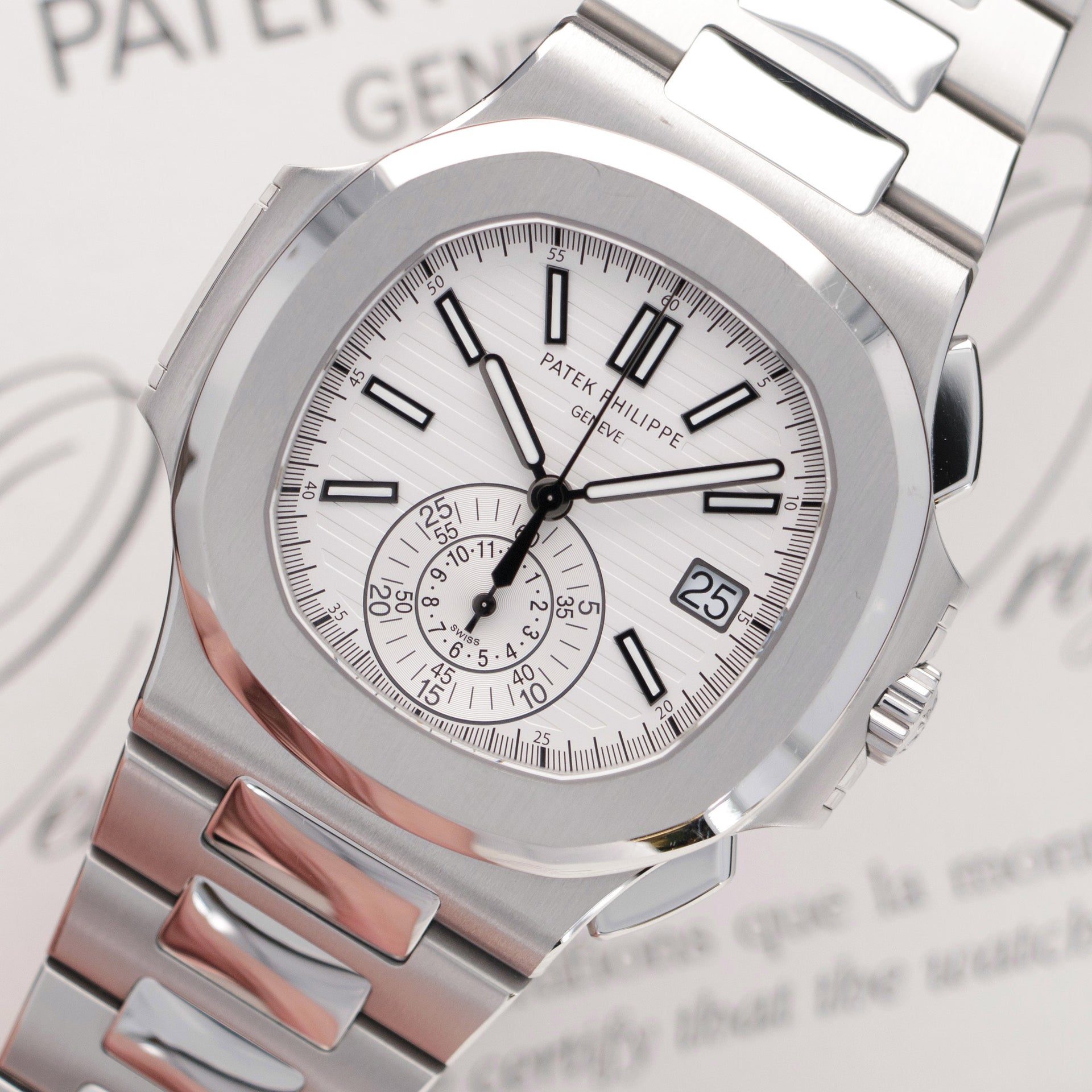 Patek Philippe Nautilus Chronograph 5980/1A-019 Steel – The Keystone ...