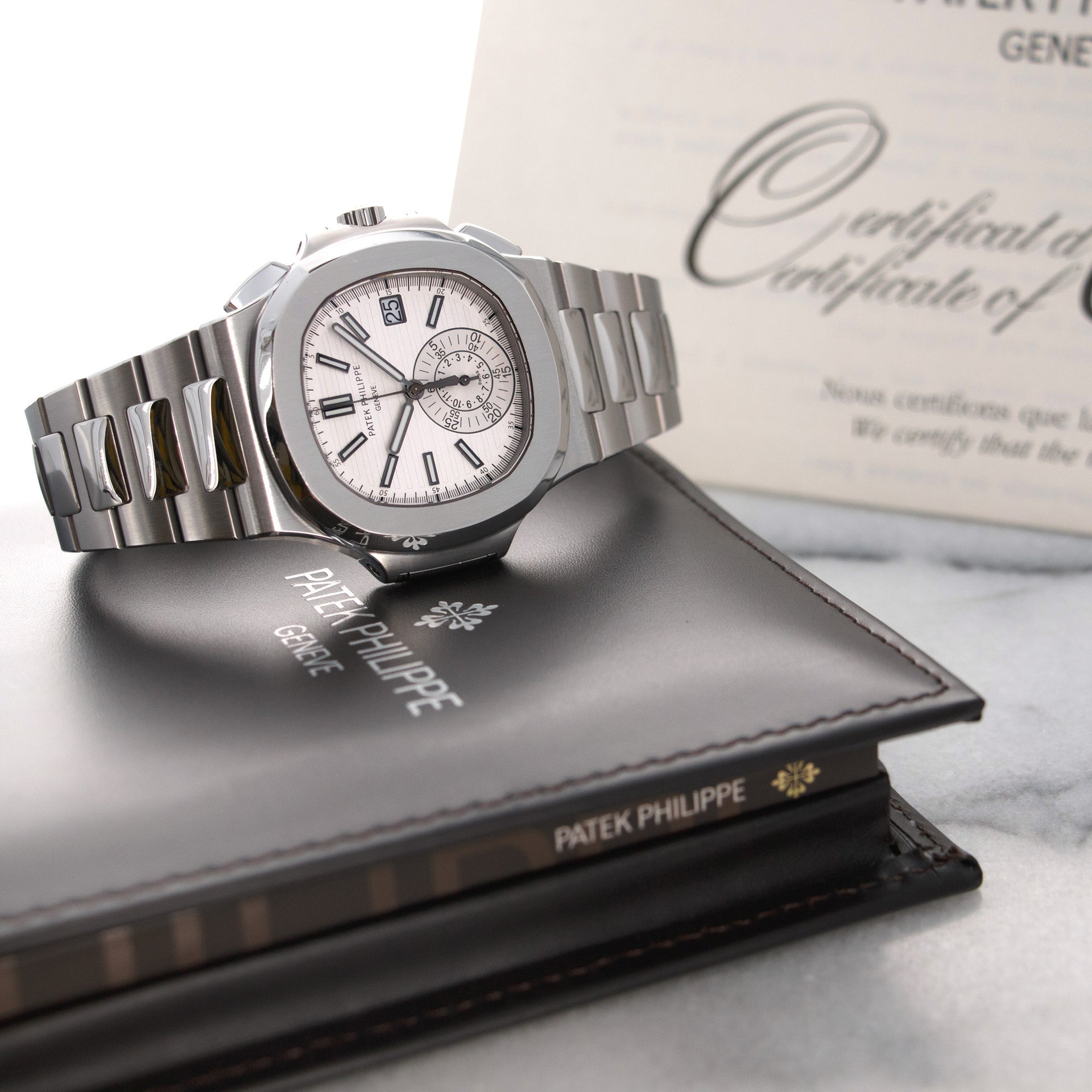 Patek Philippe Nautilus Chronograph 5980/1A-019 Steel – The Keystone ...