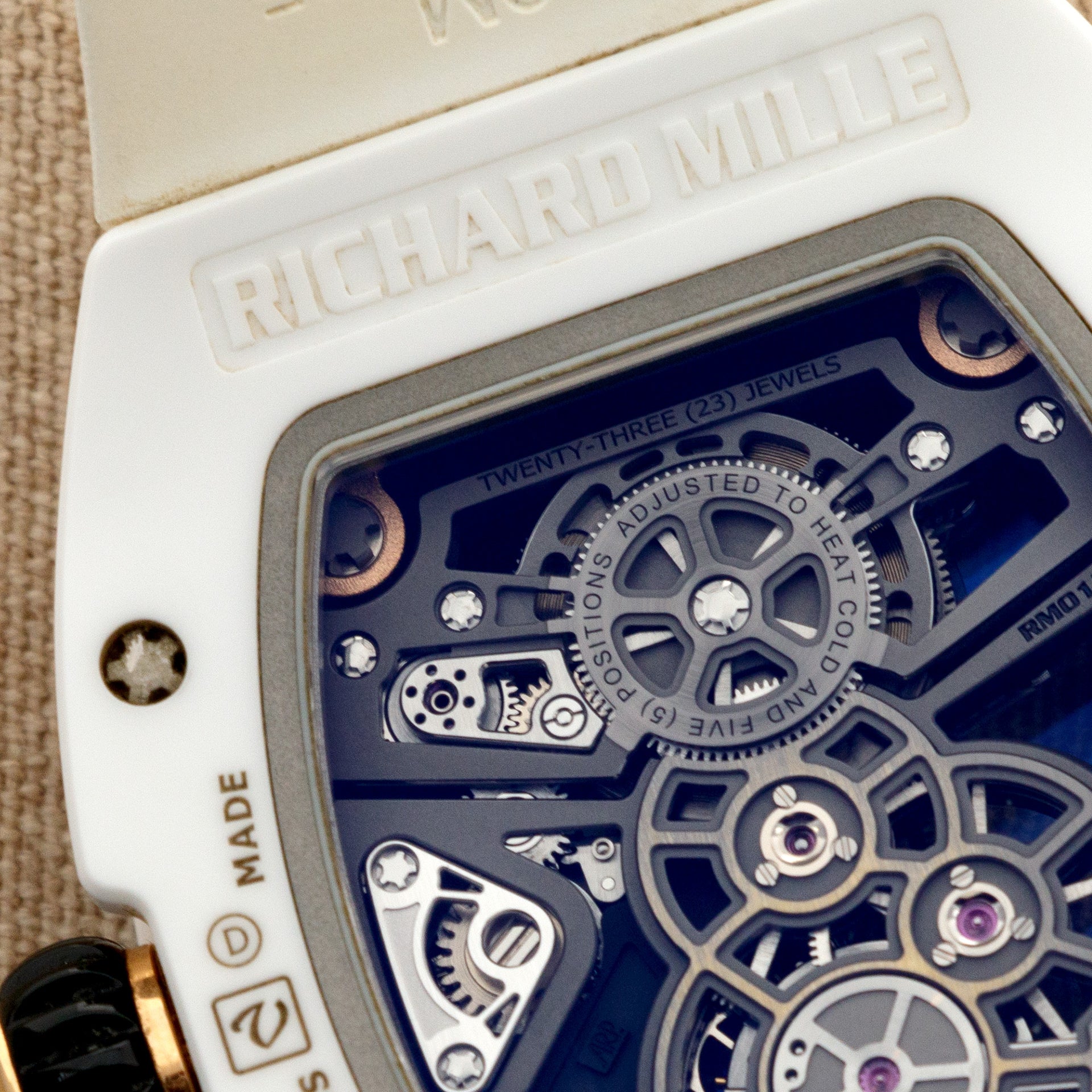 Richard Mille RM17 RM17-01 White Carbon TPT – The Keystone Watches
