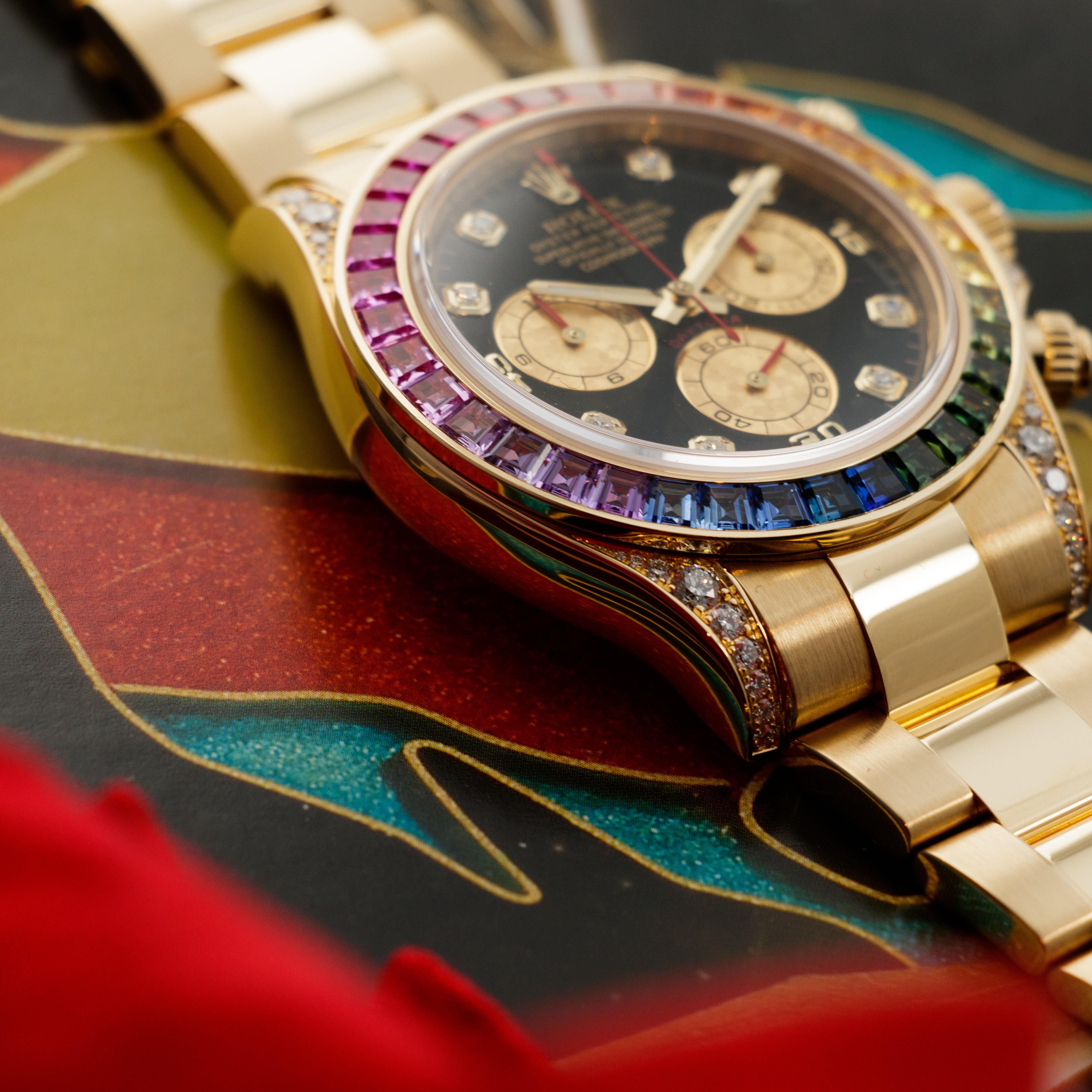 Rolex Daytona 116598RBOW 18k YG – The Keystone Watches