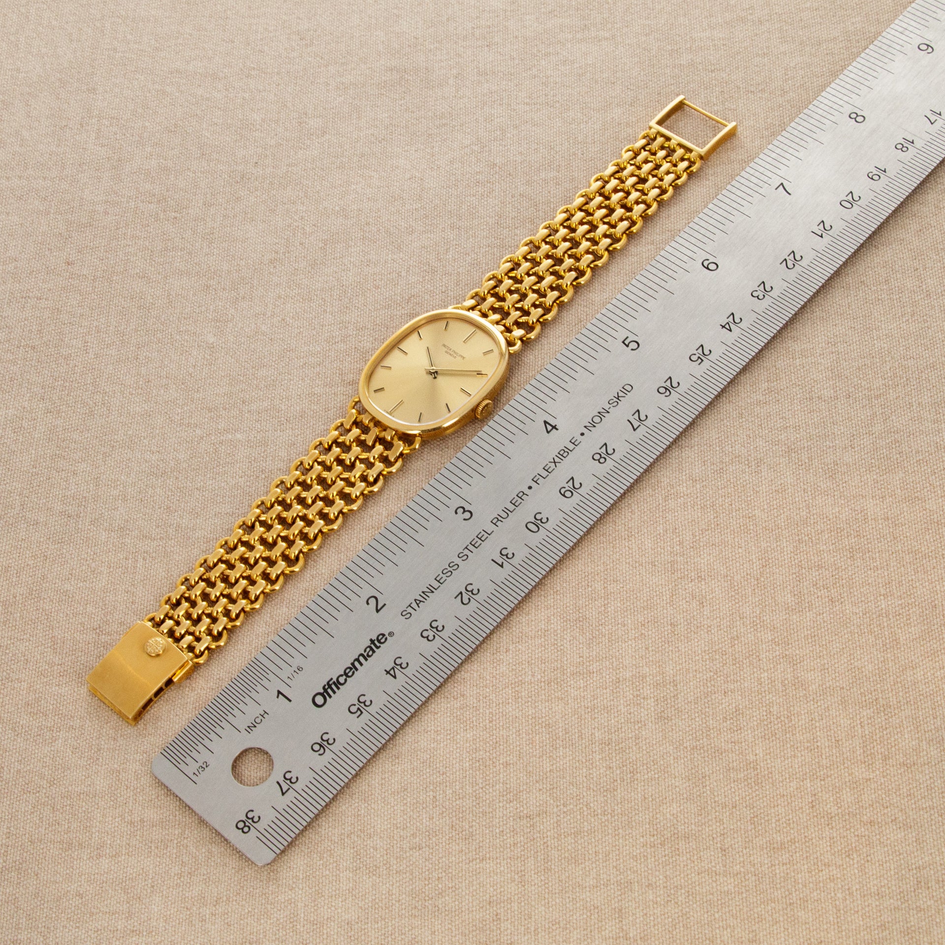 Patek Philippe Ellipse 3848 18k YG – The Keystone Watches