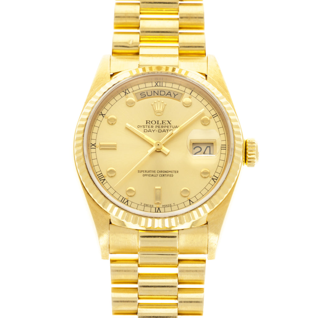 Rolex Day-Date 18038 18k YG – The Keystone Watches