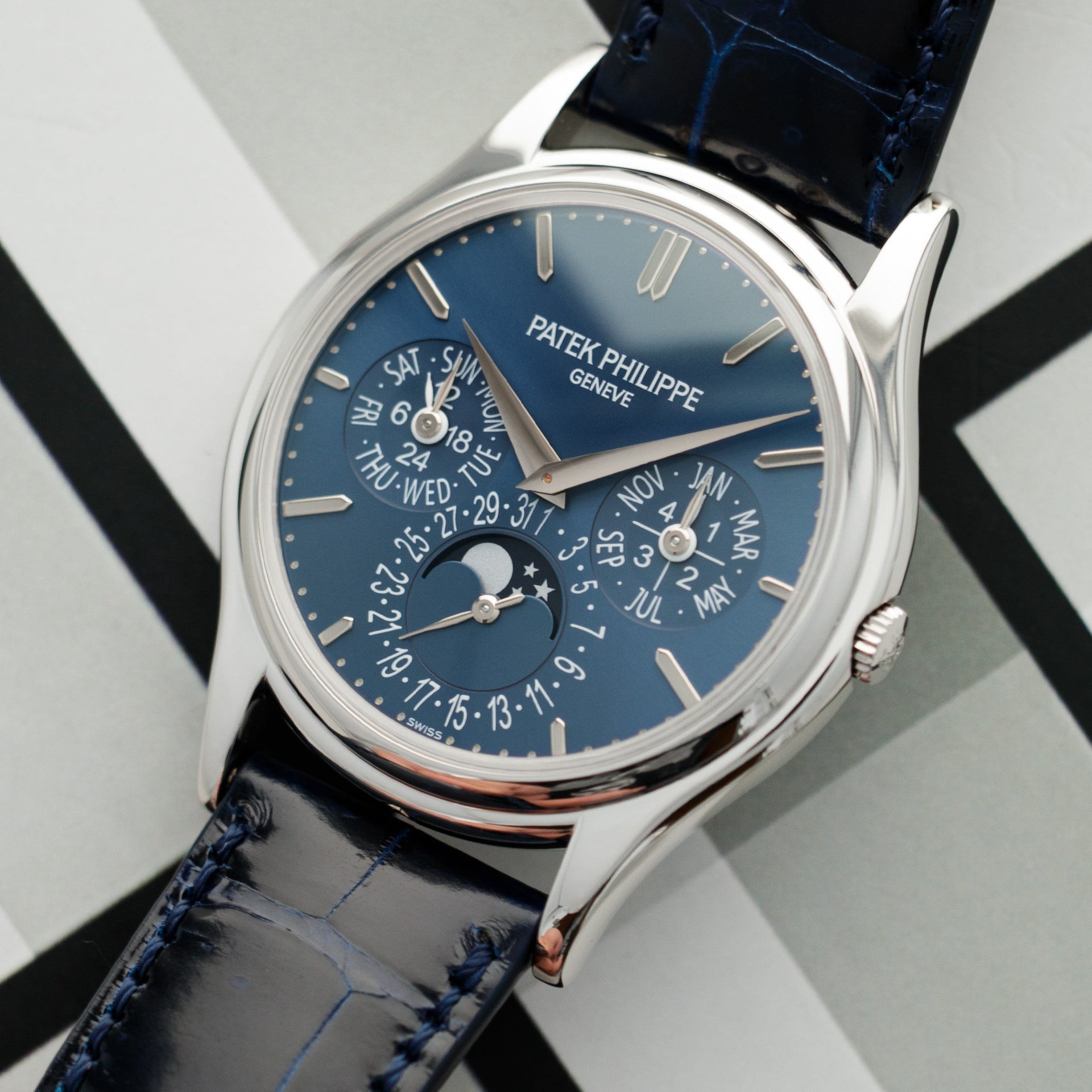 Patek Philippe Perpetual Calendar 5140P Platinum – The Keystone Watches