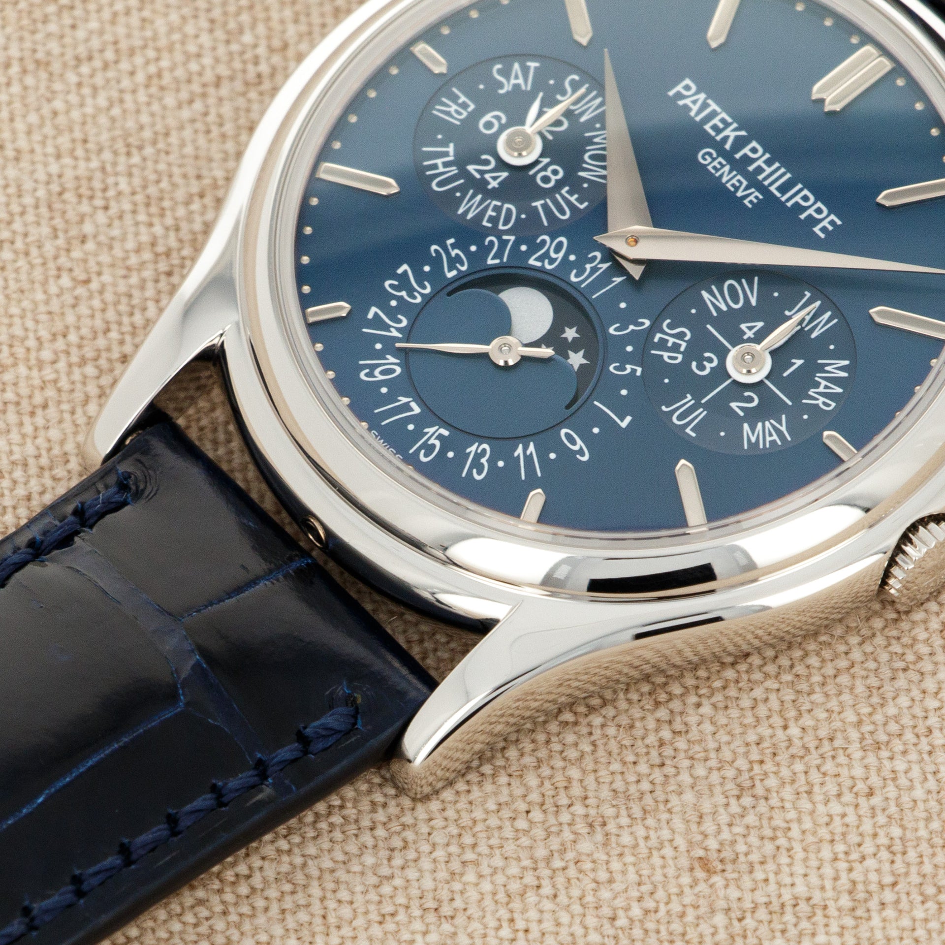 Patek Philippe Perpetual Calendar 5140P Platinum – The Keystone Watches