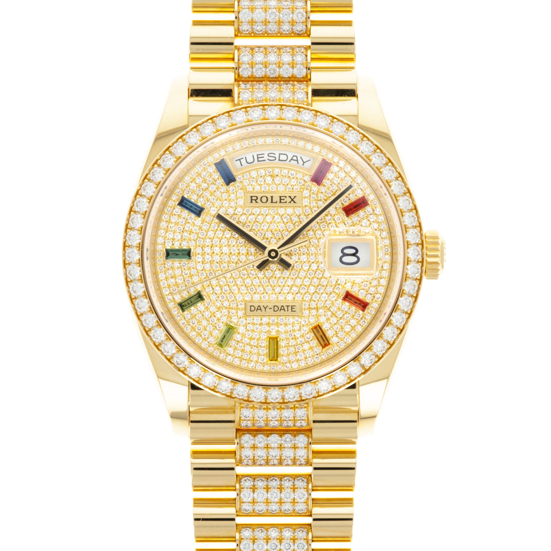Rolex Day-Date 128348 18k YG – The Keystone Watches