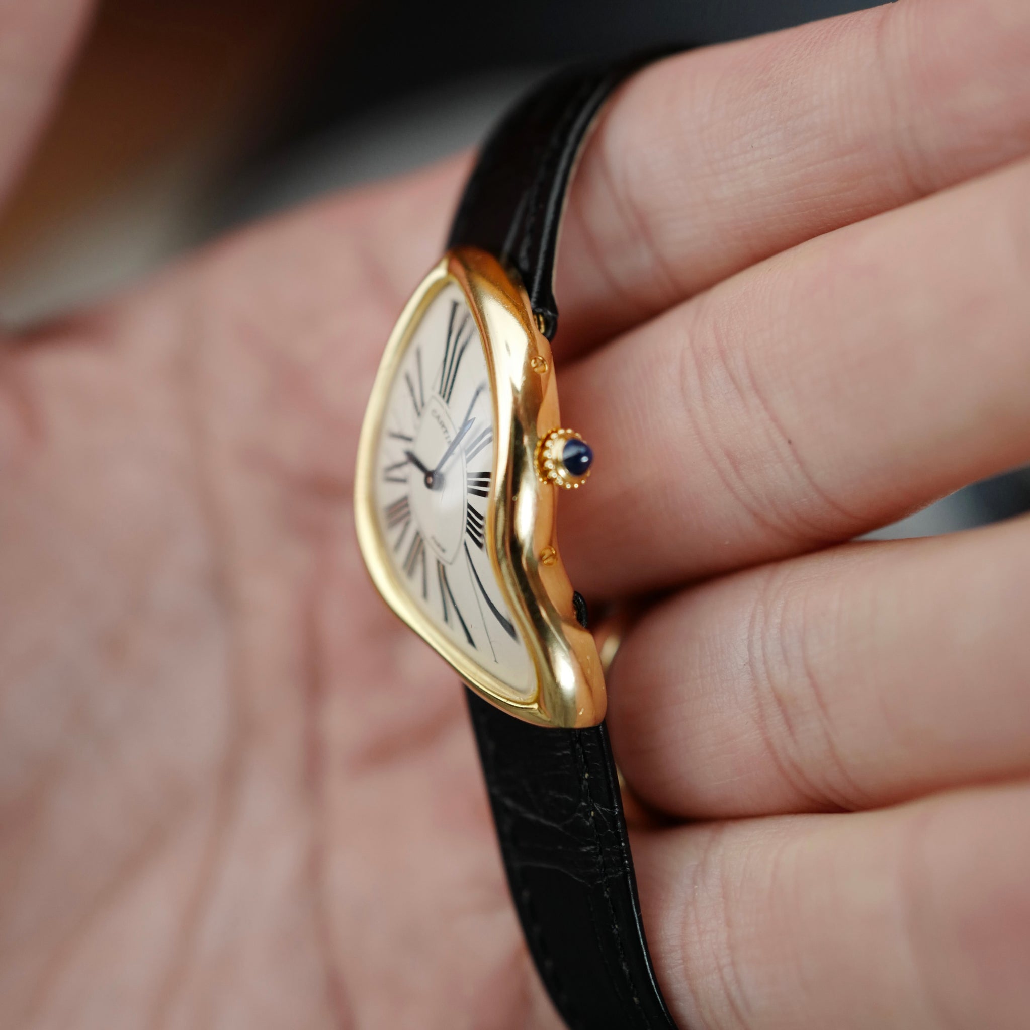 Cartier Crash 18k YG – The Keystone Watches