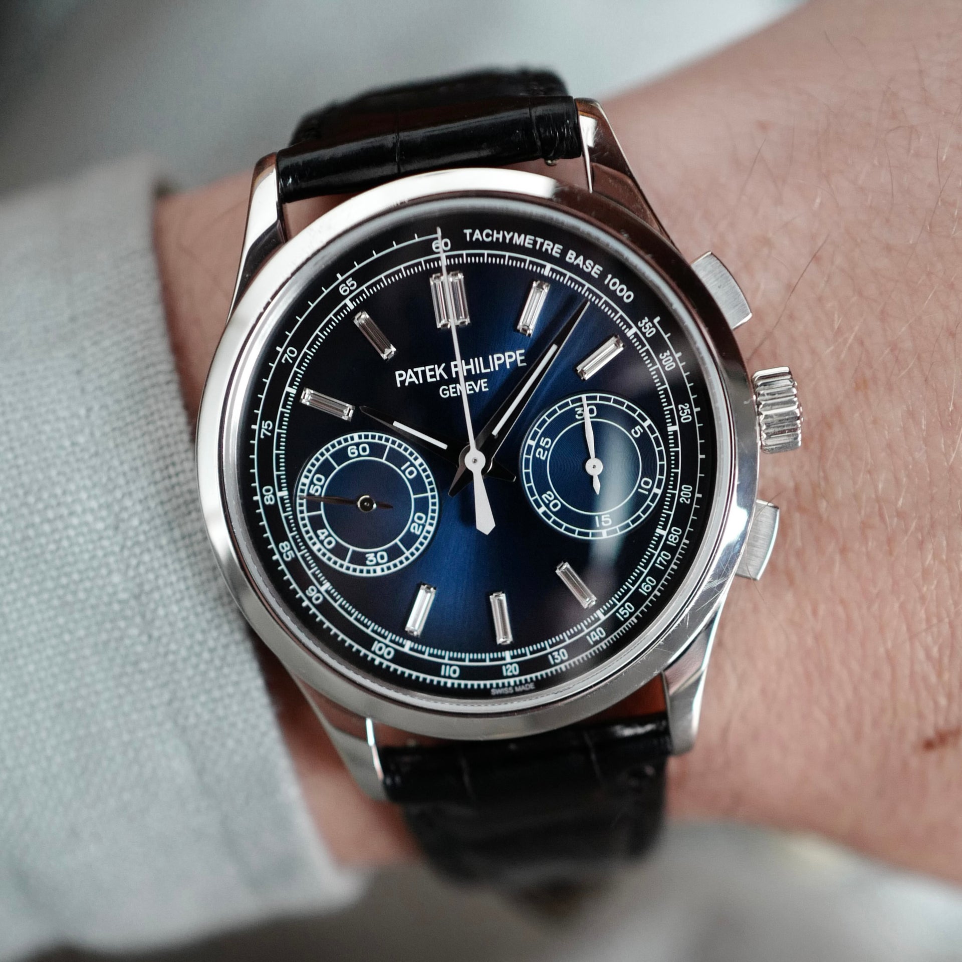 Patek Philippe Chronograph 5170P-001 Platinum – The Keystone Watches