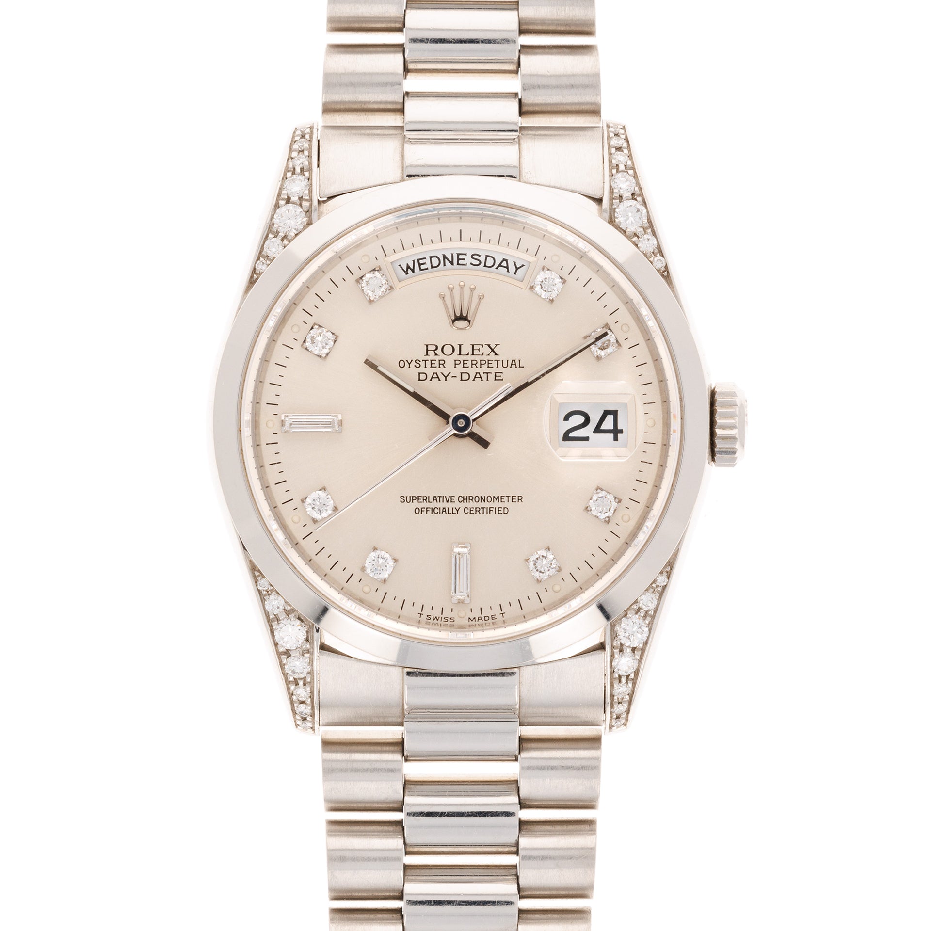 Rolex Day-Date 18296 Platinum – The Keystone Watches