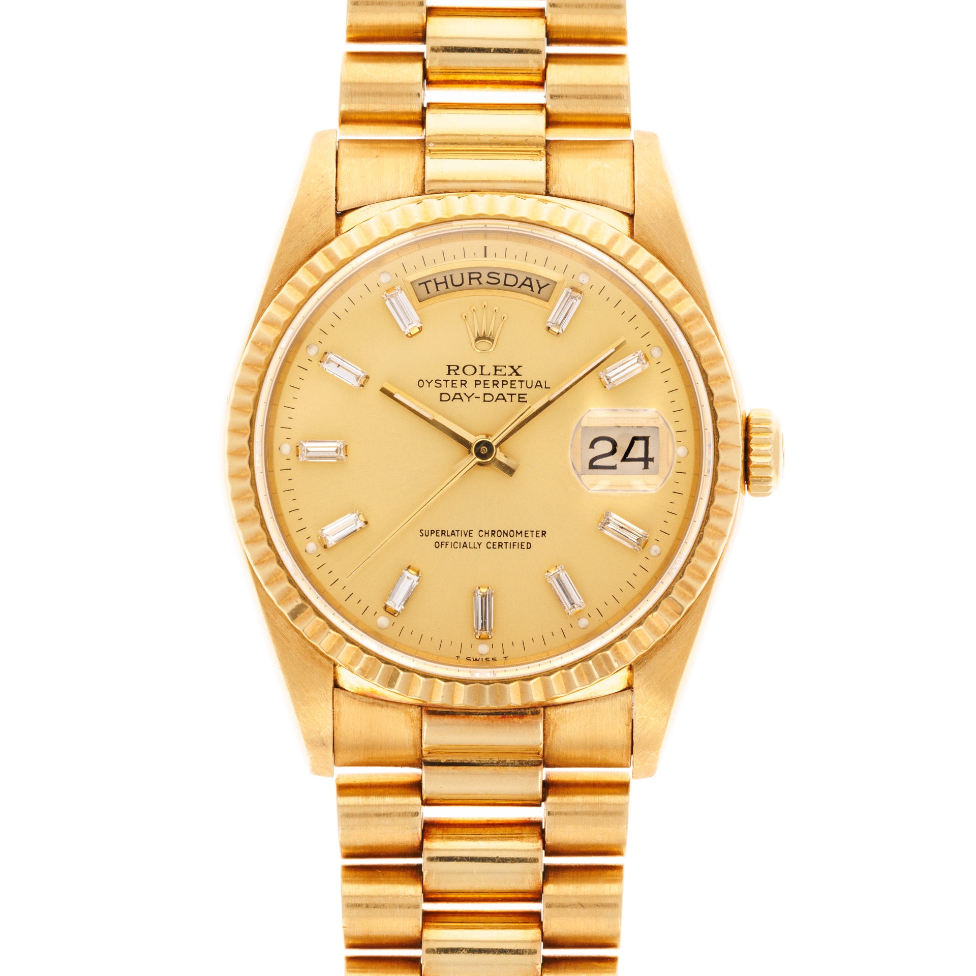 Rolex Day-Date 18238 18k YG – The Keystone Watches