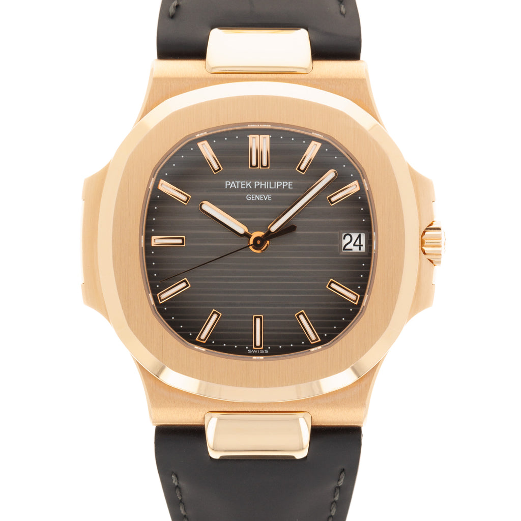 Patek Philippe Nautilus 5711R-001 18k RG – The Keystone Watches