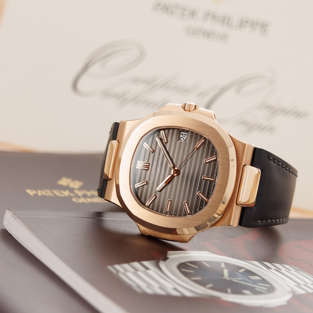 Patek Philippe Nautilus 5711R-001 18k RG – The Keystone Watches