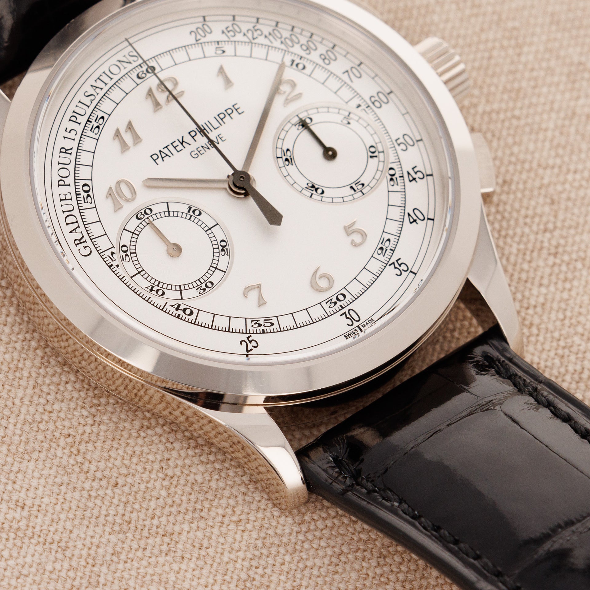 Patek Philippe Chronograph 5170G-001 18k WG – The Keystone Watches