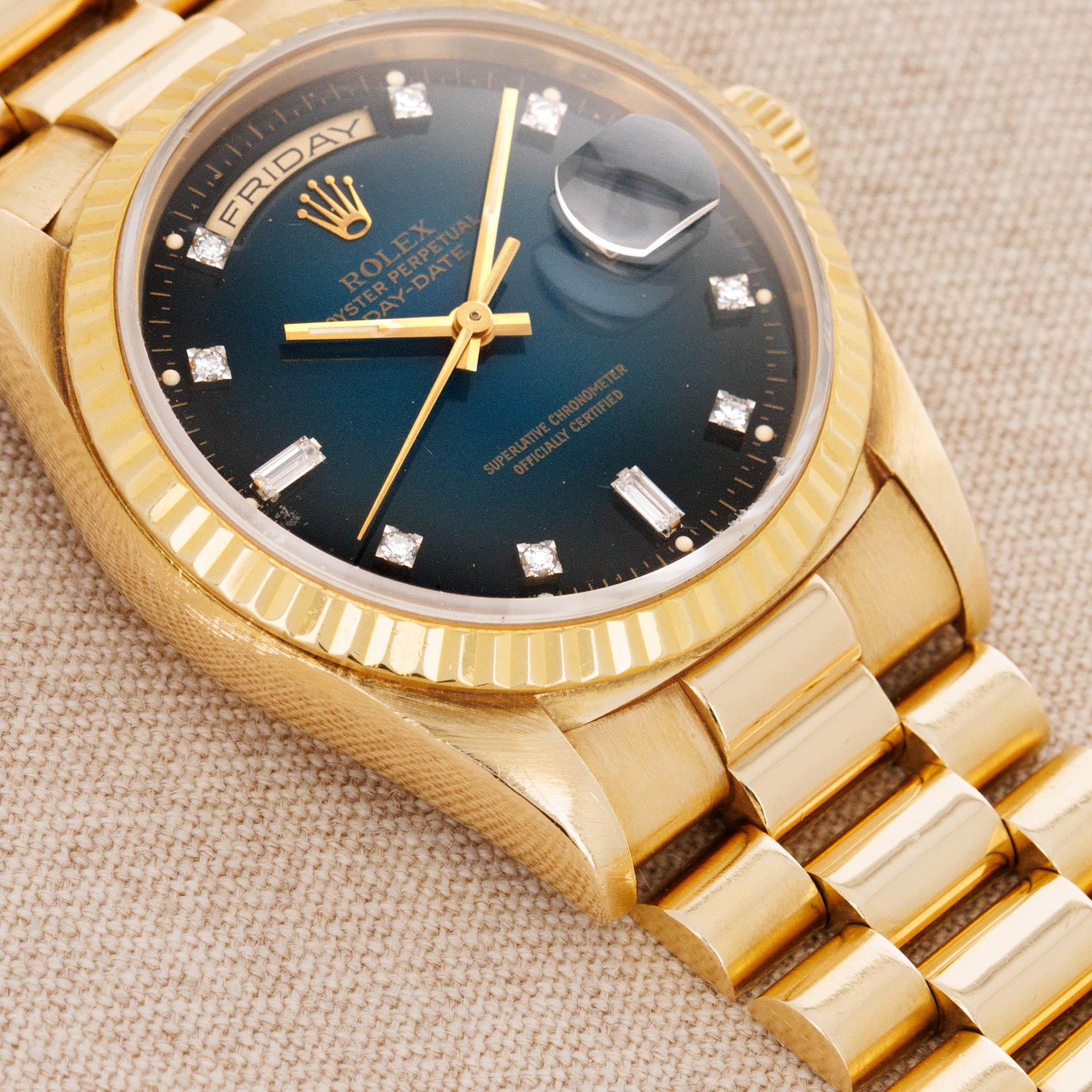 Rolex Day-Date 18238 18k YG – The Keystone Watches
