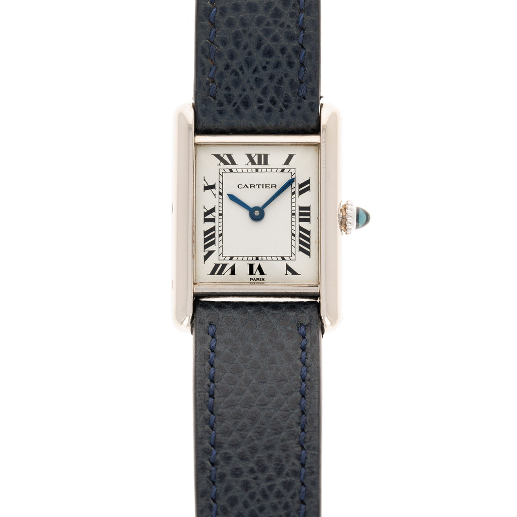 Cartier Tank Louis 18k WG – The Keystone Watches