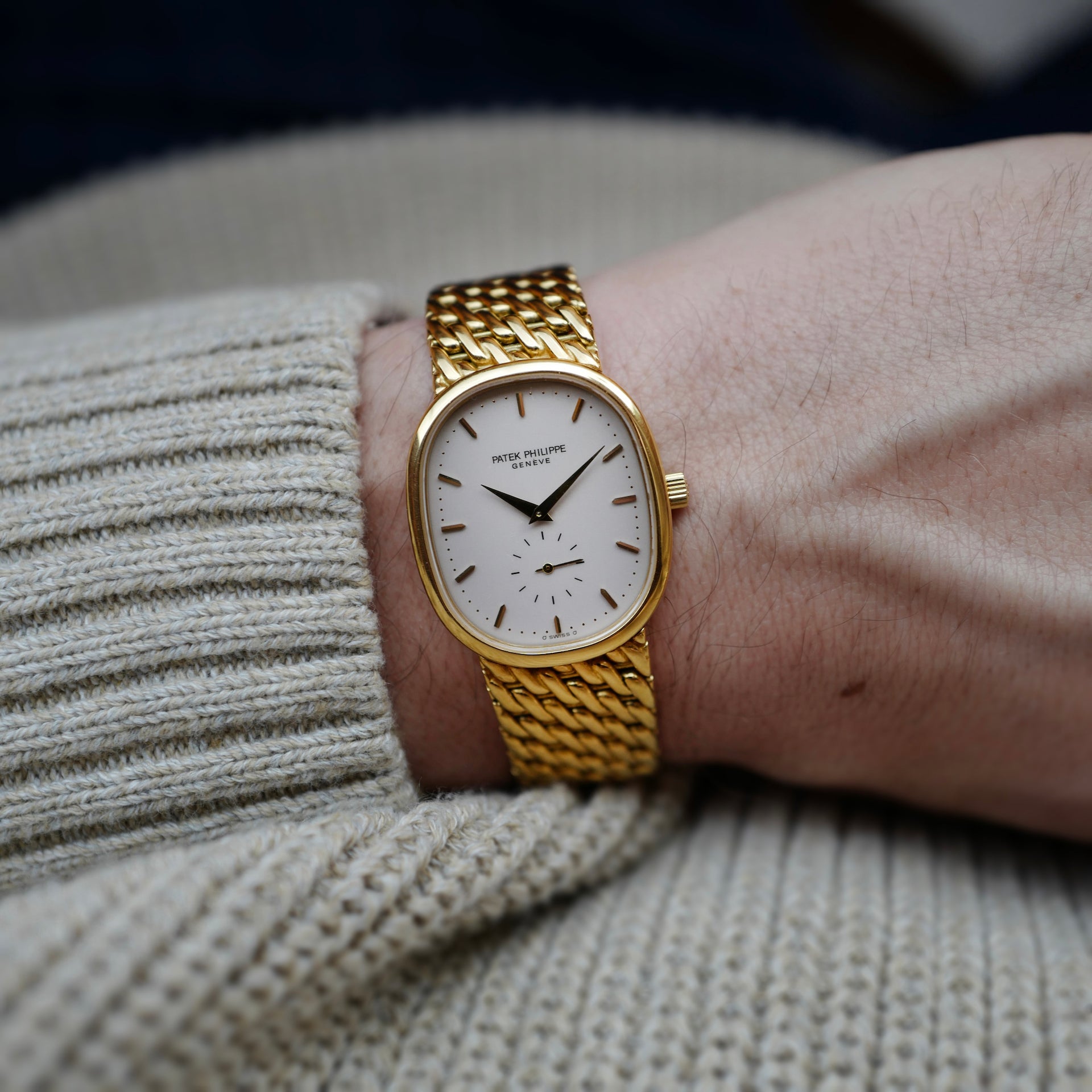 Patek Philippe Ellipse 3978/017 18k YG – The Keystone Watches