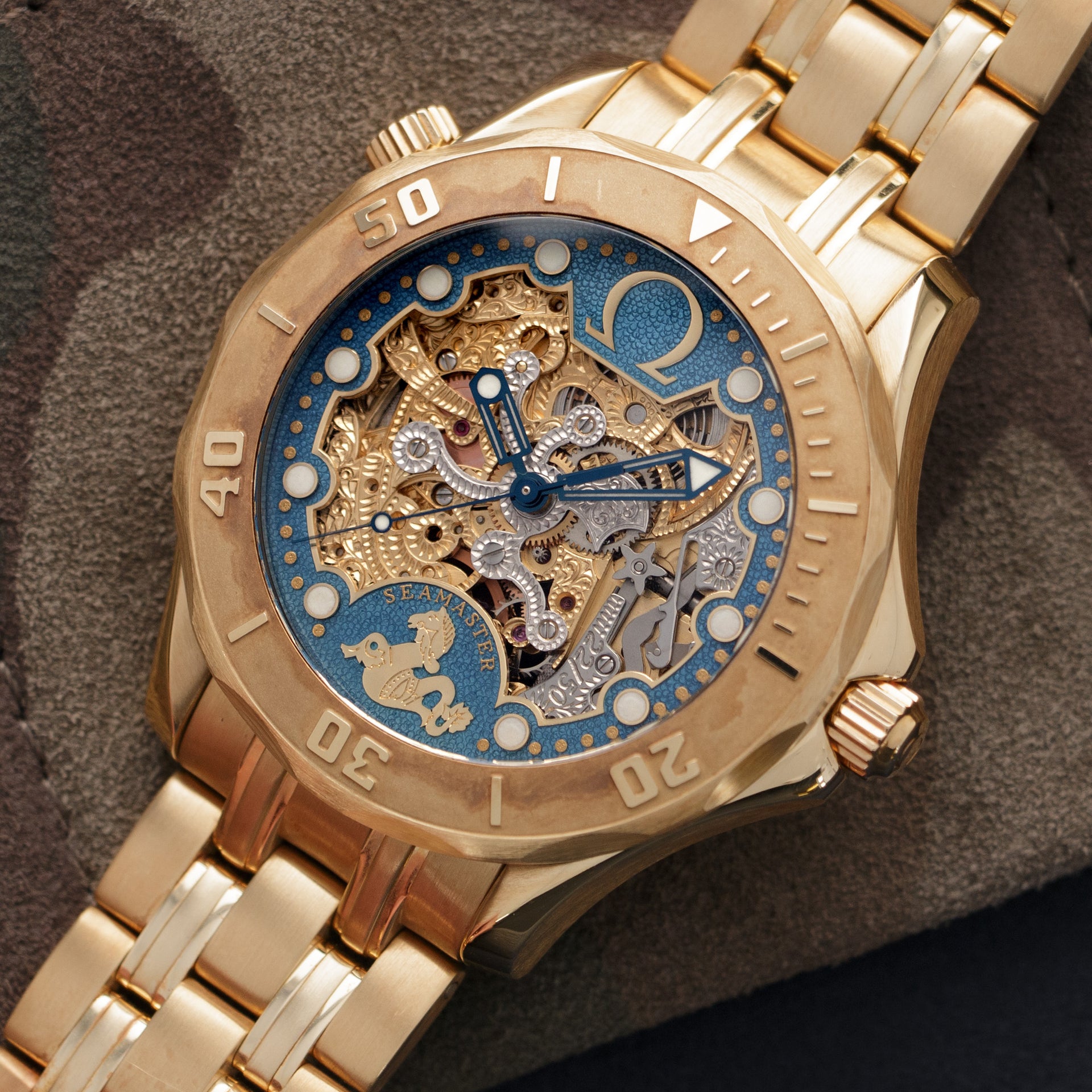 Omega Seamaster 2931.80.00 18k YG – The Keystone Watches