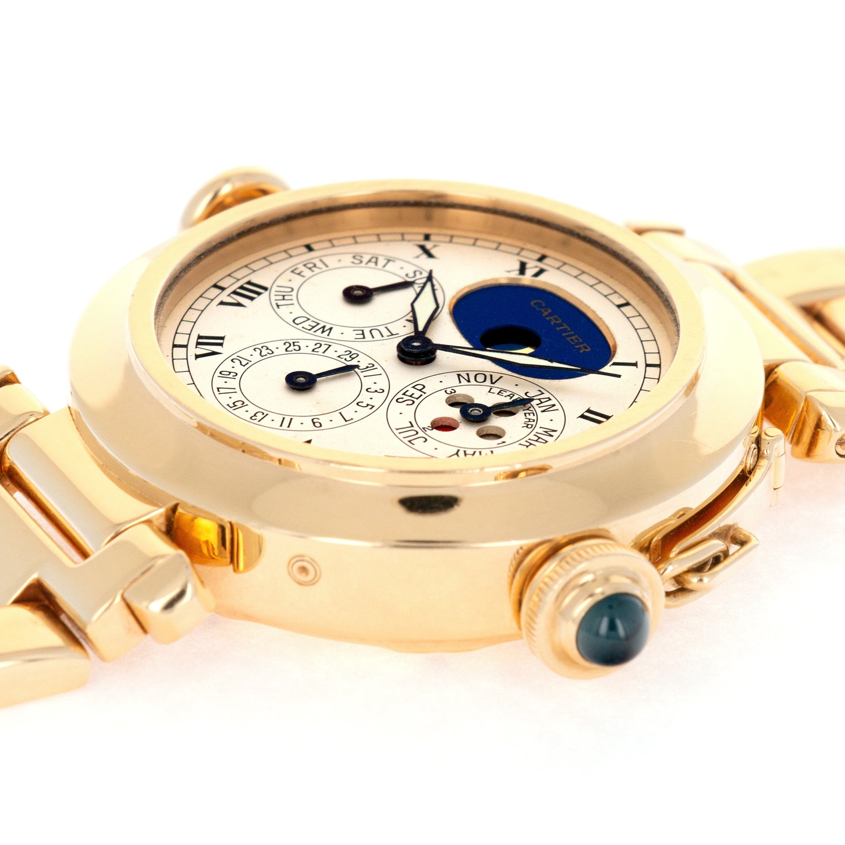 Cartier Pasha W30012 18k YG – The Keystone Watches