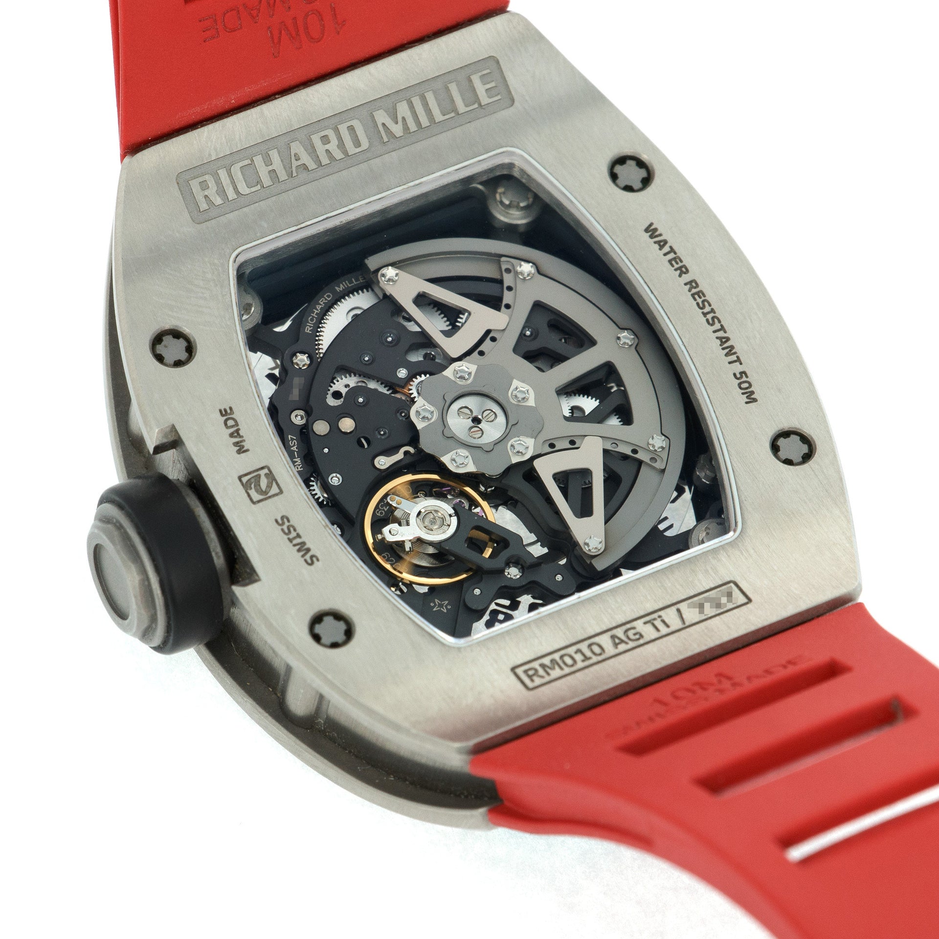 Richard Mille RM10 RM010 AG Ti Titanium – The Keystone Watches